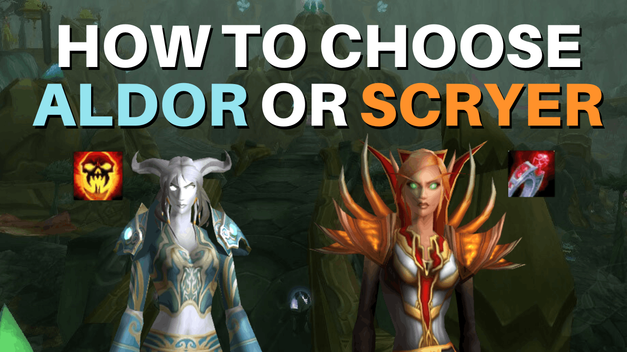 How to Choose Aldor or Scryer in TBC Classic (City of Light Guide)